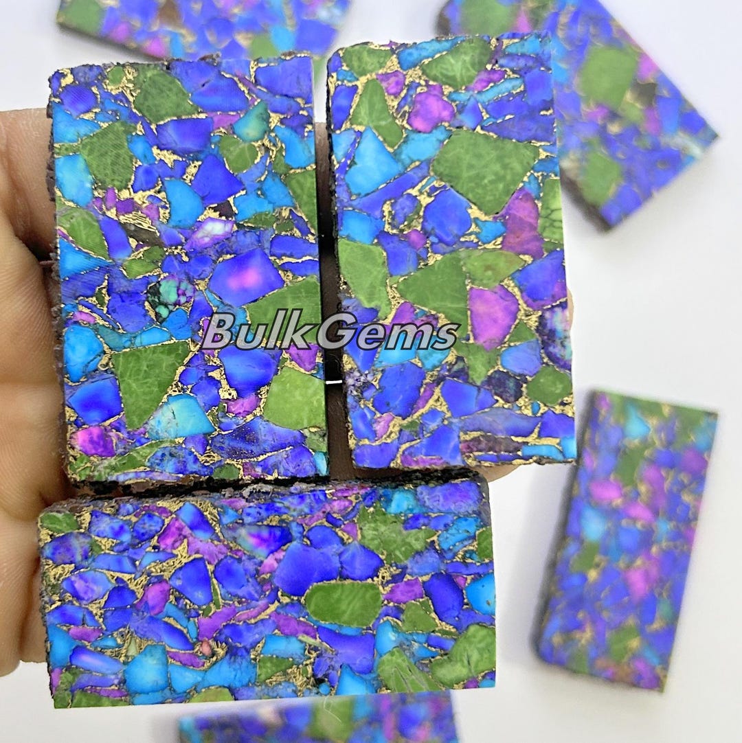 Spiny Mohave Copper Turquoise Slab Lot, Wholesale Price Spiny Mohave ...