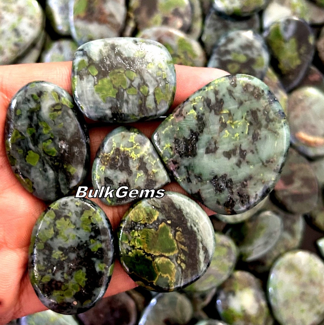 Green Gabbro Jasper Mix Lot - Wholesale Green Gabbro Jasper Mix Lot for ...