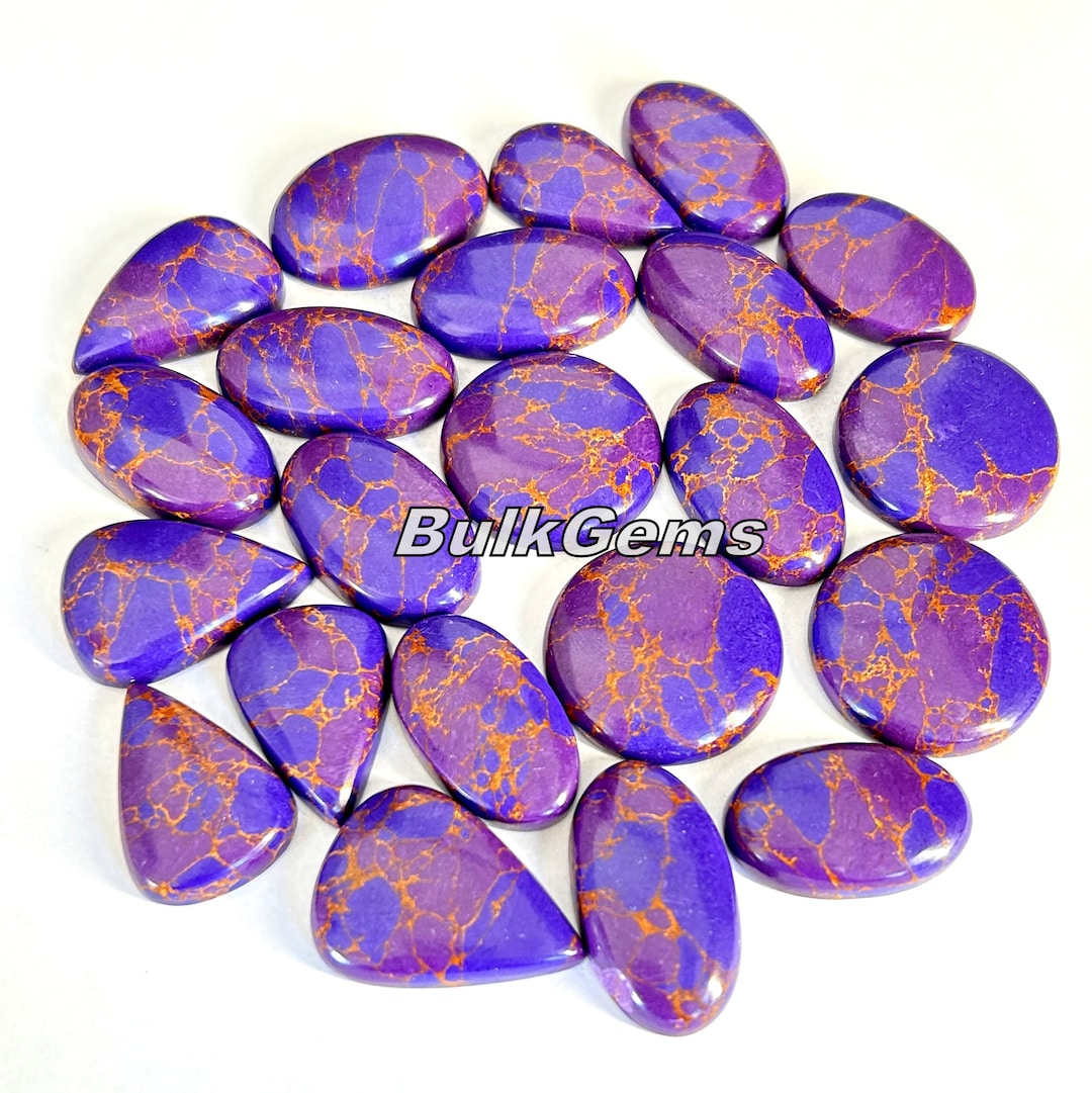 Indian Purple Mohave Turquoise - Loose Wholesale Lot Purple Mohave ...