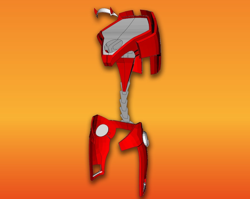Zero Two's Pilot Suit - Pepakura 3D Template - Etsy