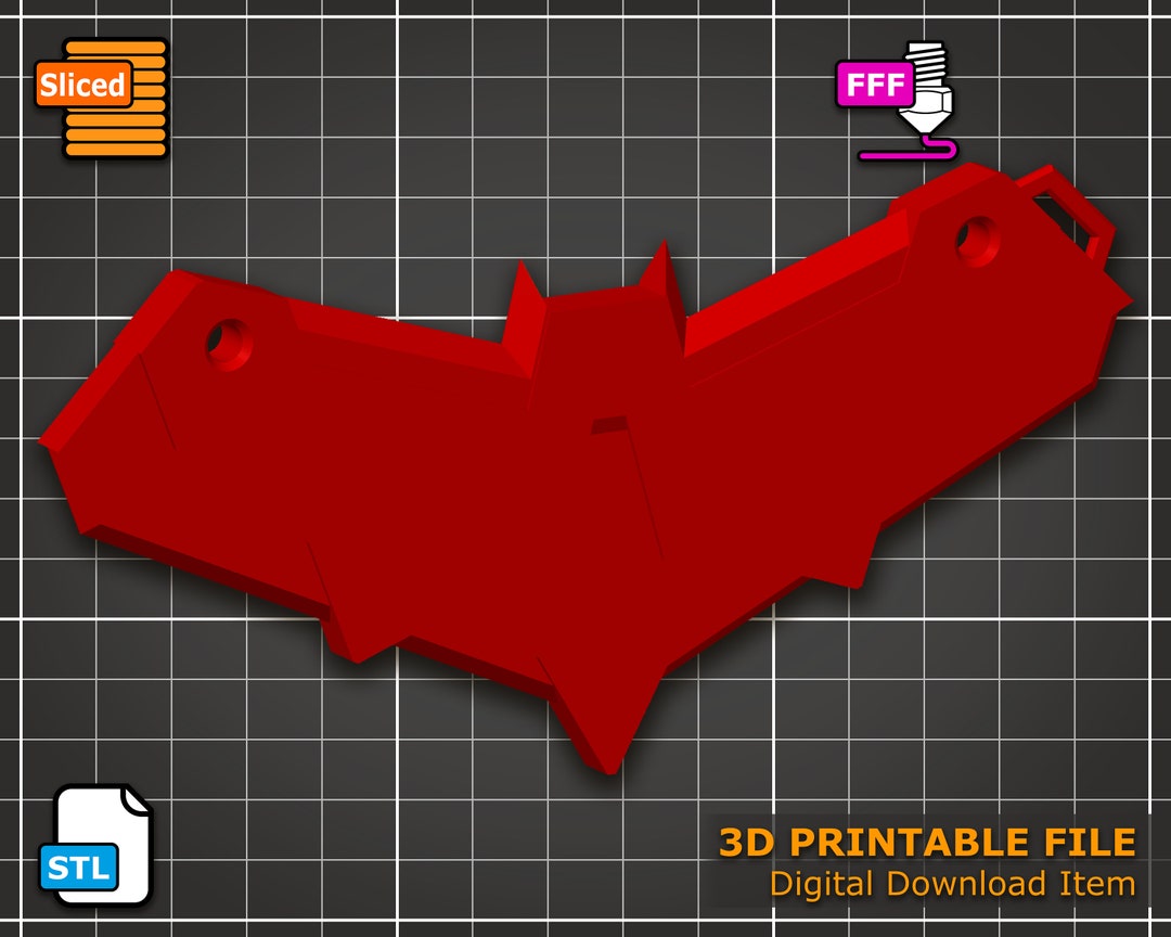 Red Hood Keychain 3D Printable - Etsy