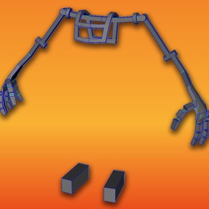 Mech Armored Knight - Pepakura 3D Template Set - Etsy