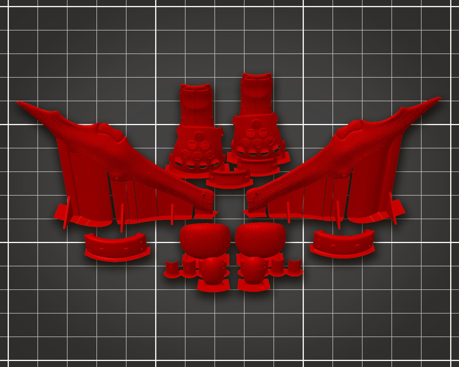 Jin Kazama Gauntlets - 3D Printable - Etsy