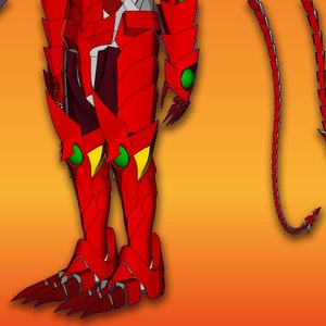 Boosted Gear's Balance Breaker Scale Mail - Pepakura 3D Template - Etsy