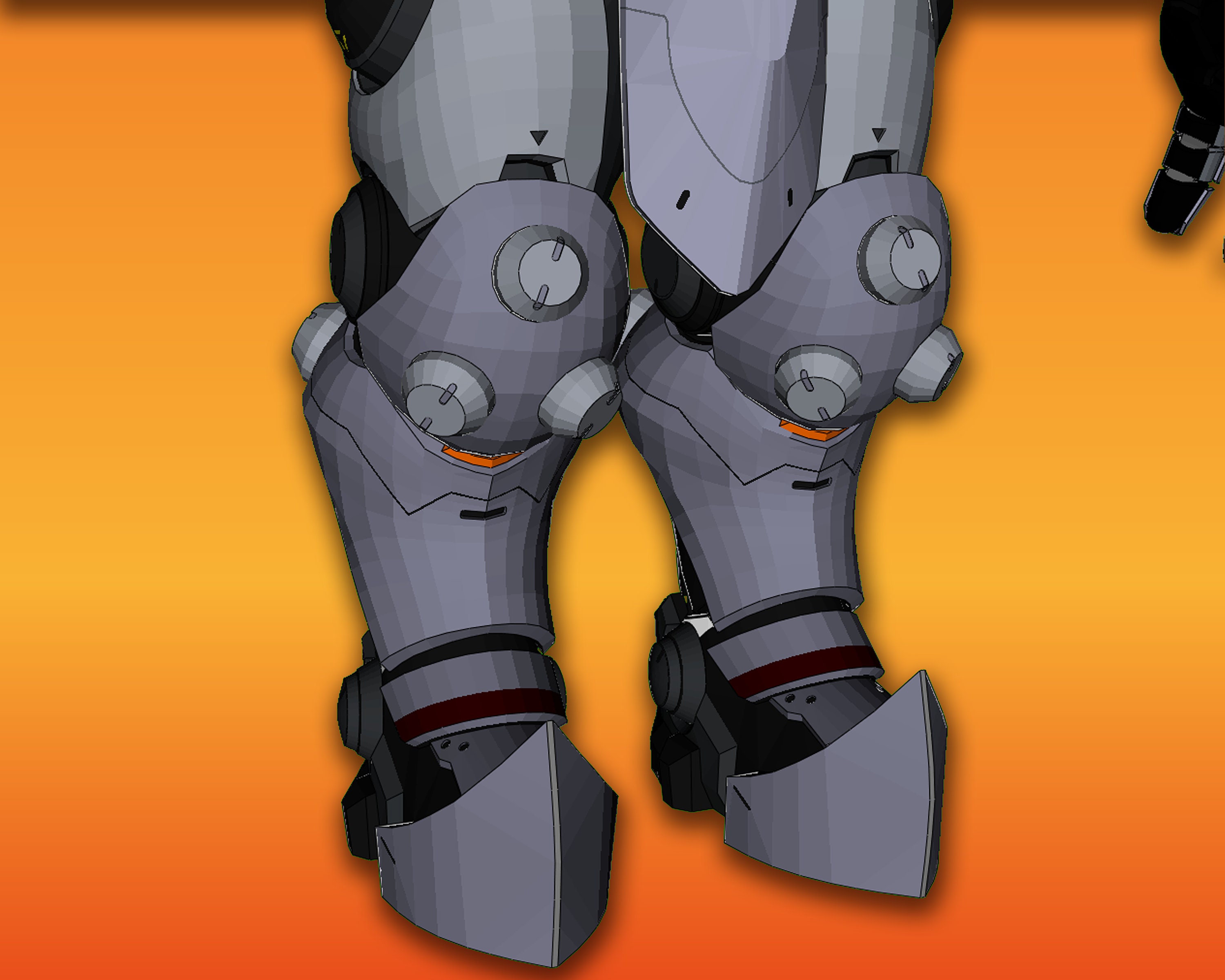 Mech Armored Knight Pepakura 3D Template Set - Etsy Ireland