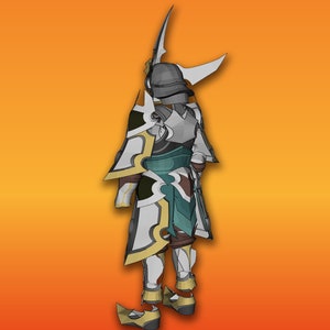 Master Eraqus Armor - Pepakura 3D Template - Etsy México