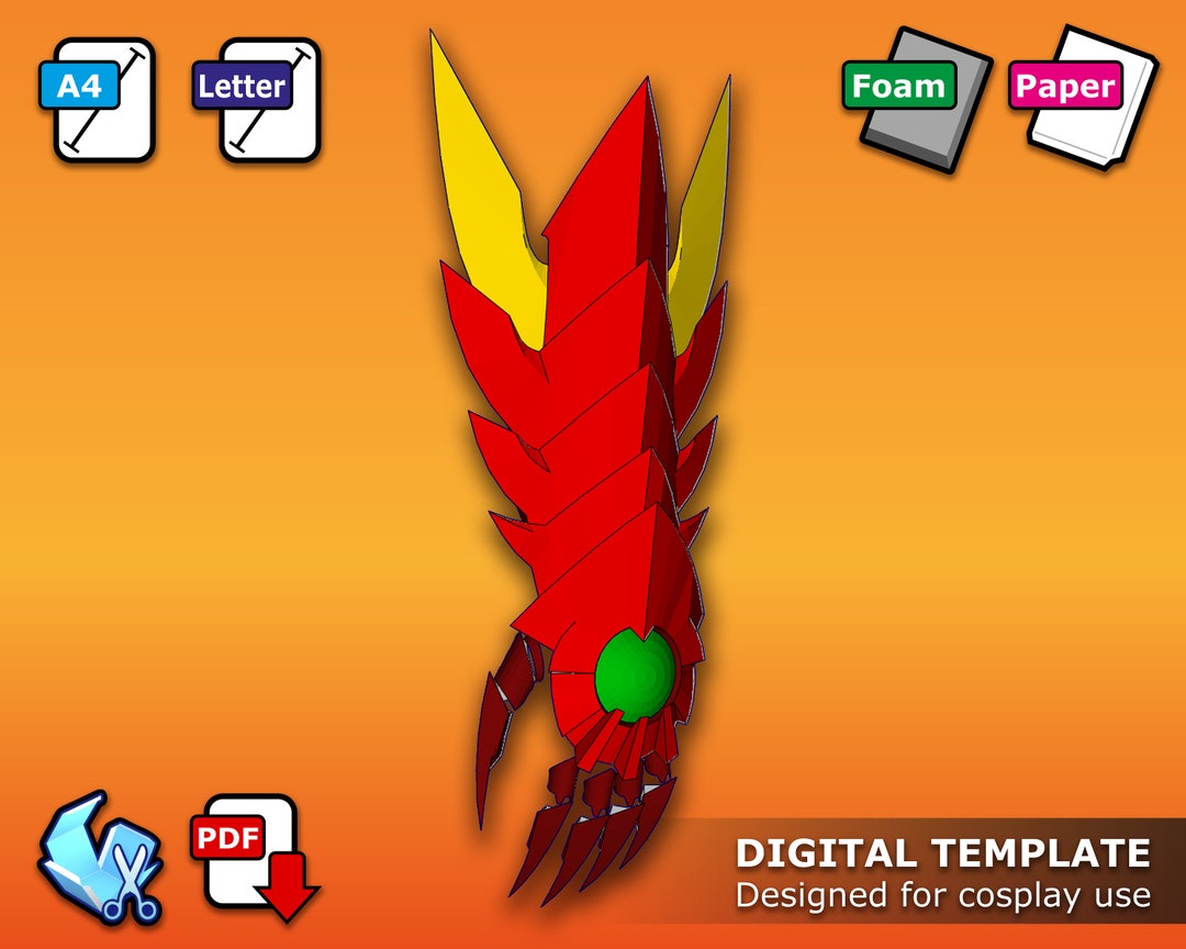 Boosted Gear Pepakura 3D Template - Etsy