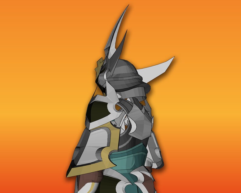 Master Eraqus Armor - Pepakura 3D Template - Etsy México