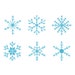 Snowflake Digital Embroidery Design, Snowflake Machine Embroidery ...