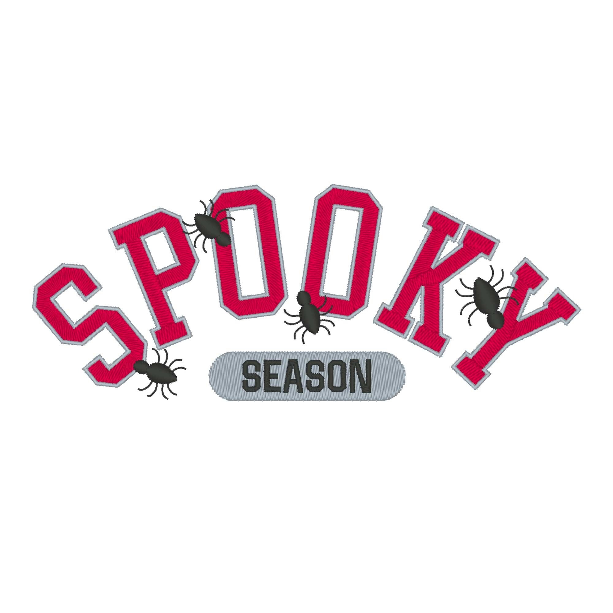 Spooky Season Embroidery Design Spooky Embroidery Design - Etsy