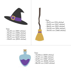 Halloween Embroidery Designs, Halloween Embroidery Bundle, Embroidery ...