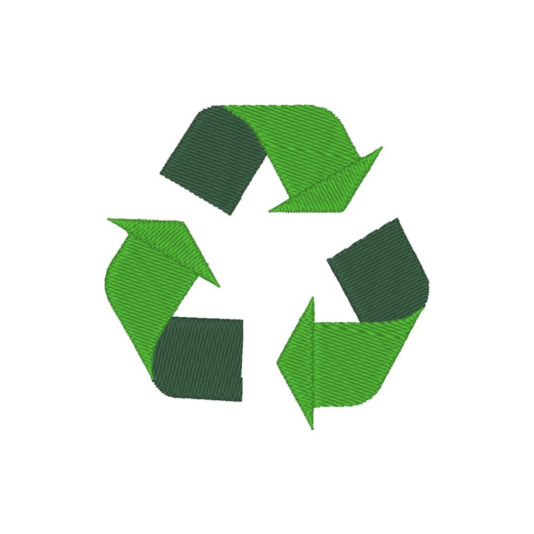Recycle Symbol Machine Embroidery Design (digital Download) - Etsy