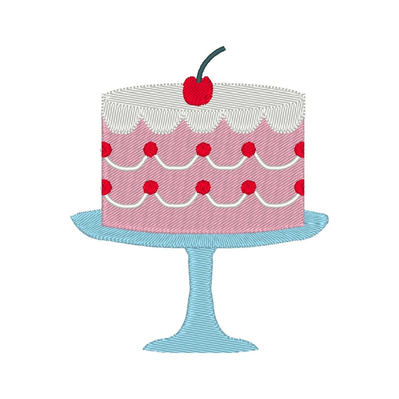 Cake Embroidery - Etsy