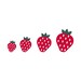Mini Strawberry Embroidery Design: Fruit Embroidery File (digital ...