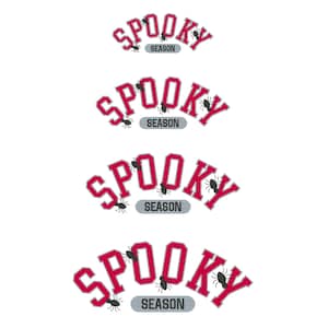 Spooky Season Embroidery Design, Spooky Embroidery Design, Trendy ...