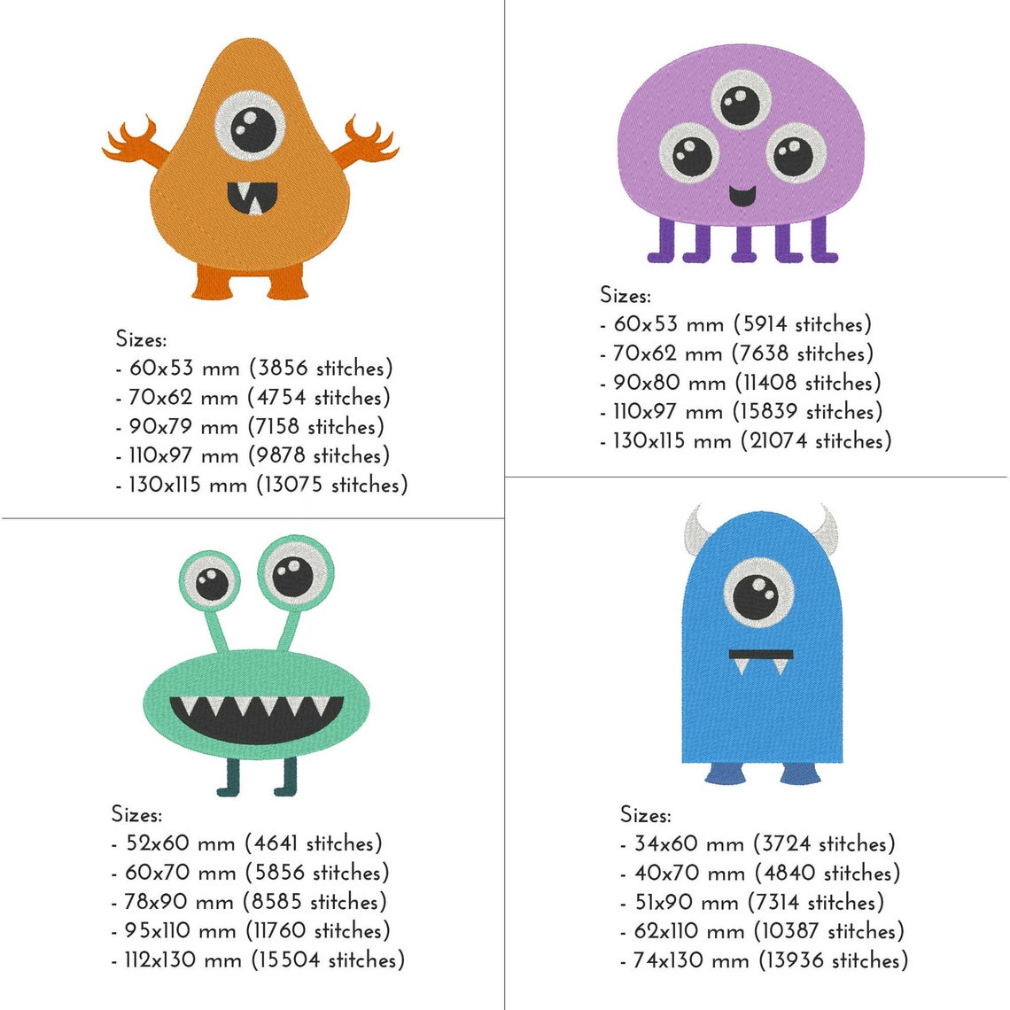 Halloween Embroidery Designs Halloween Embroidery Bundle | Etsy