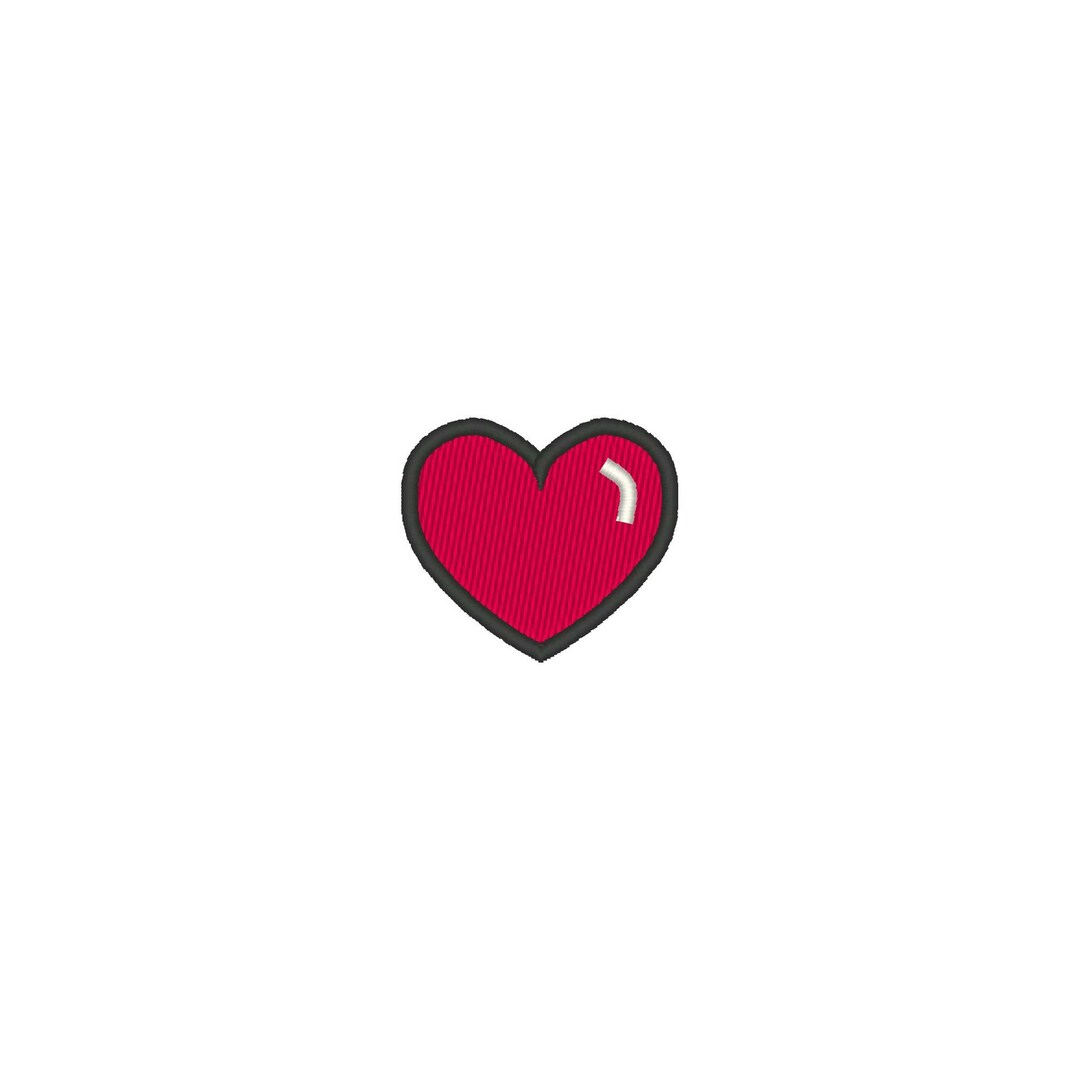 Mini Heart Embroidery Design: Valentine's Day Embroidery File (digital ...