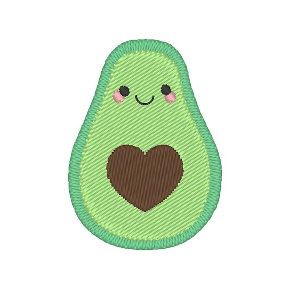 Avocado Embroidery Design Avocado Embroidery File Embroidery - Etsy