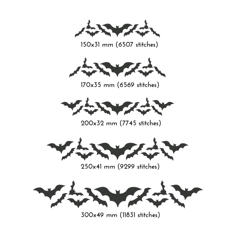 Halloween Embroidery Designs Halloween Embroidery Bundle - Etsy