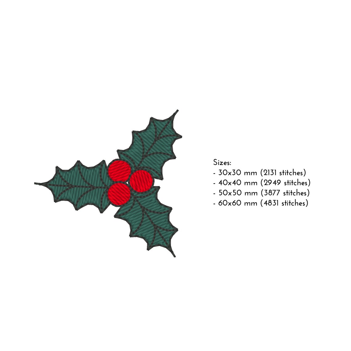 Christmas Mini Embroidery Design Set Stocking Mini Embroidery | Etsy