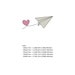 Paper Airplane Embroidery Design, Valentines Day Embroidery Design ...