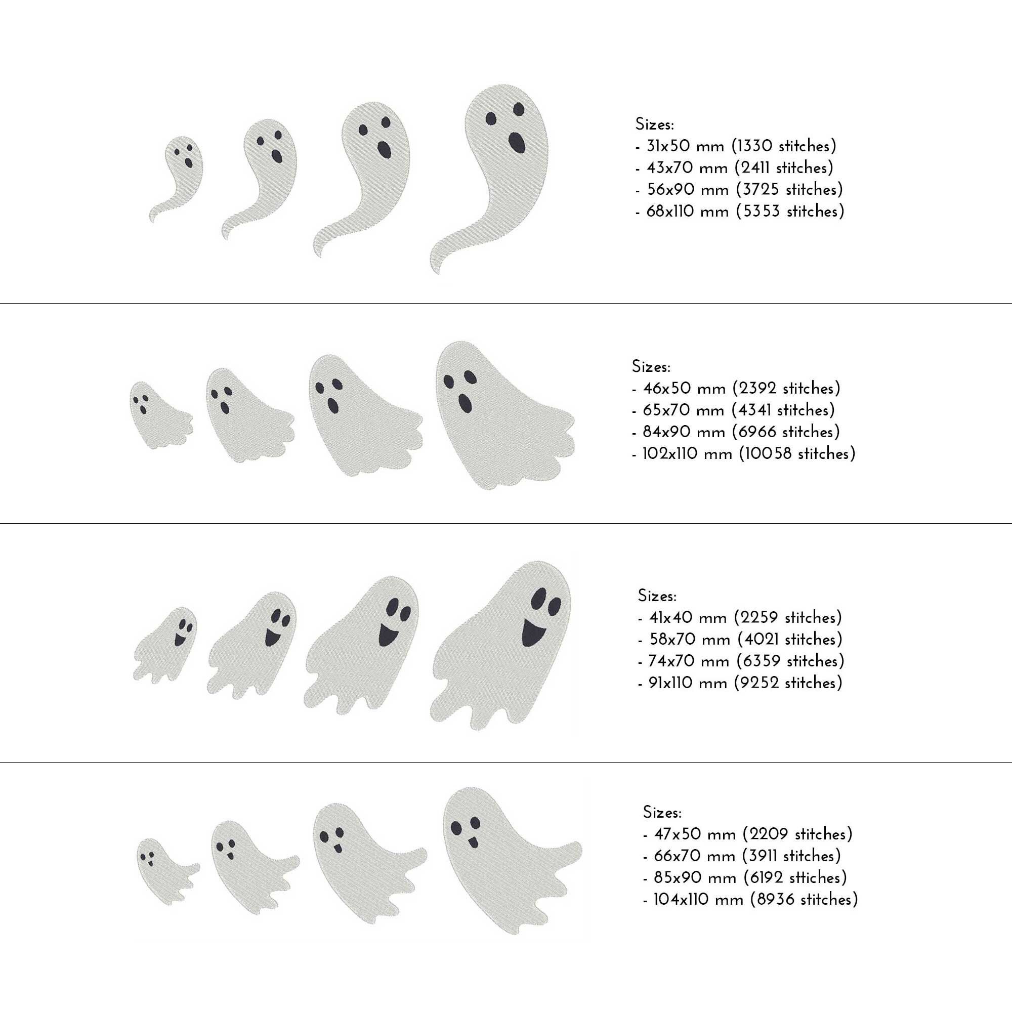 Halloween Embroidery Designs Halloween Embroidery Bundle | Etsy