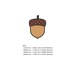 Mini Acorn Embroidery Design, Acorn Embroidery File, Mini Fall ...