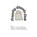 Friendly Ghosts Club Embroidery Design, Cute Ghost Embroidery Design ...