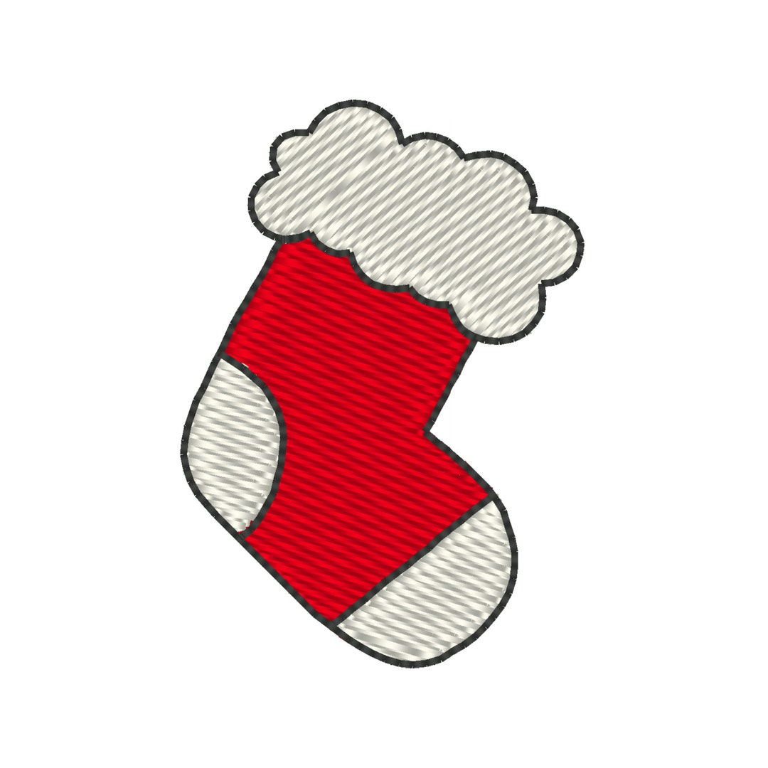 Christmas Stocking Embroidery Design, Christmas Embroidery Design ...