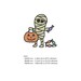 Mummy Embroidery Design: Halloween Embroidery File (digital Download ...