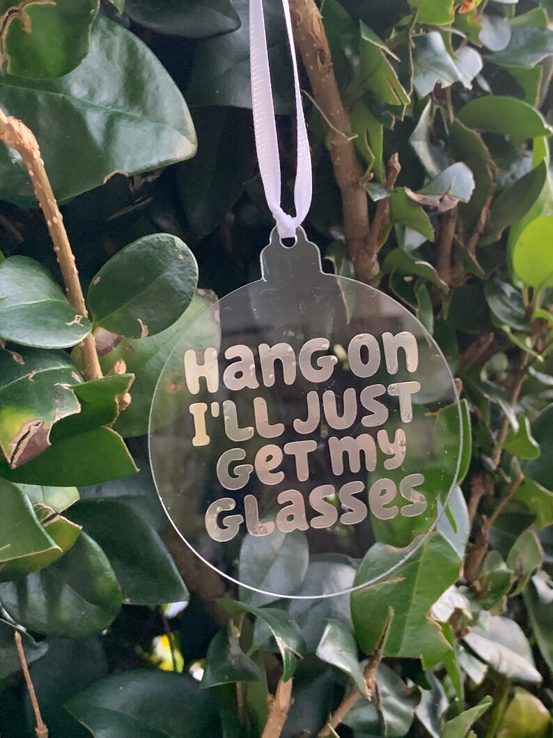 Bluey Rearview Mirror Ornament Hang on Ill Just Get My - Etsy