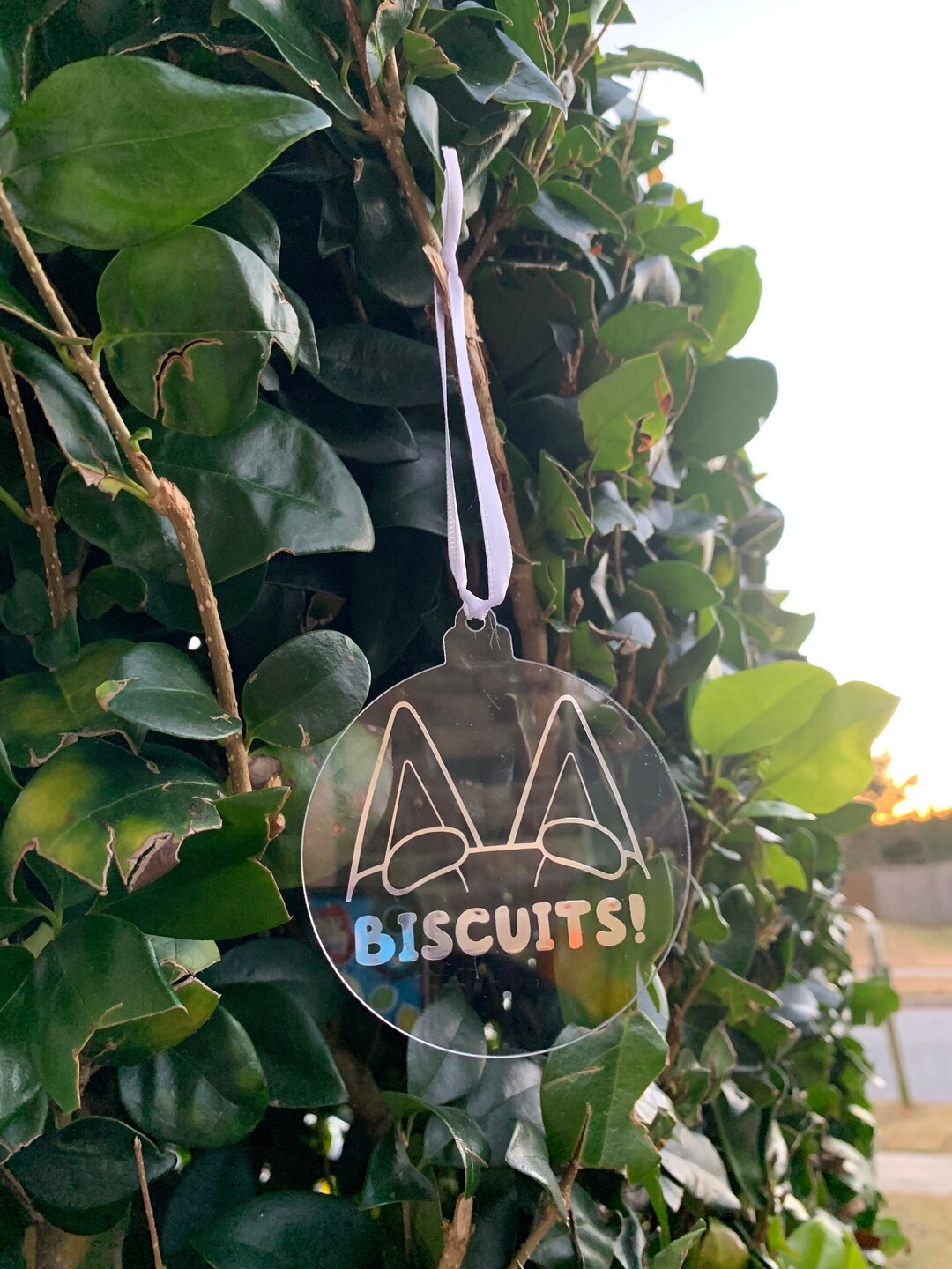 Bluey Rearview Mirror Ornament Biscuits - Etsy