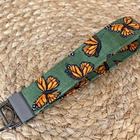 Butterfly Junk Retro Motel Hotel Keychain - Etsy