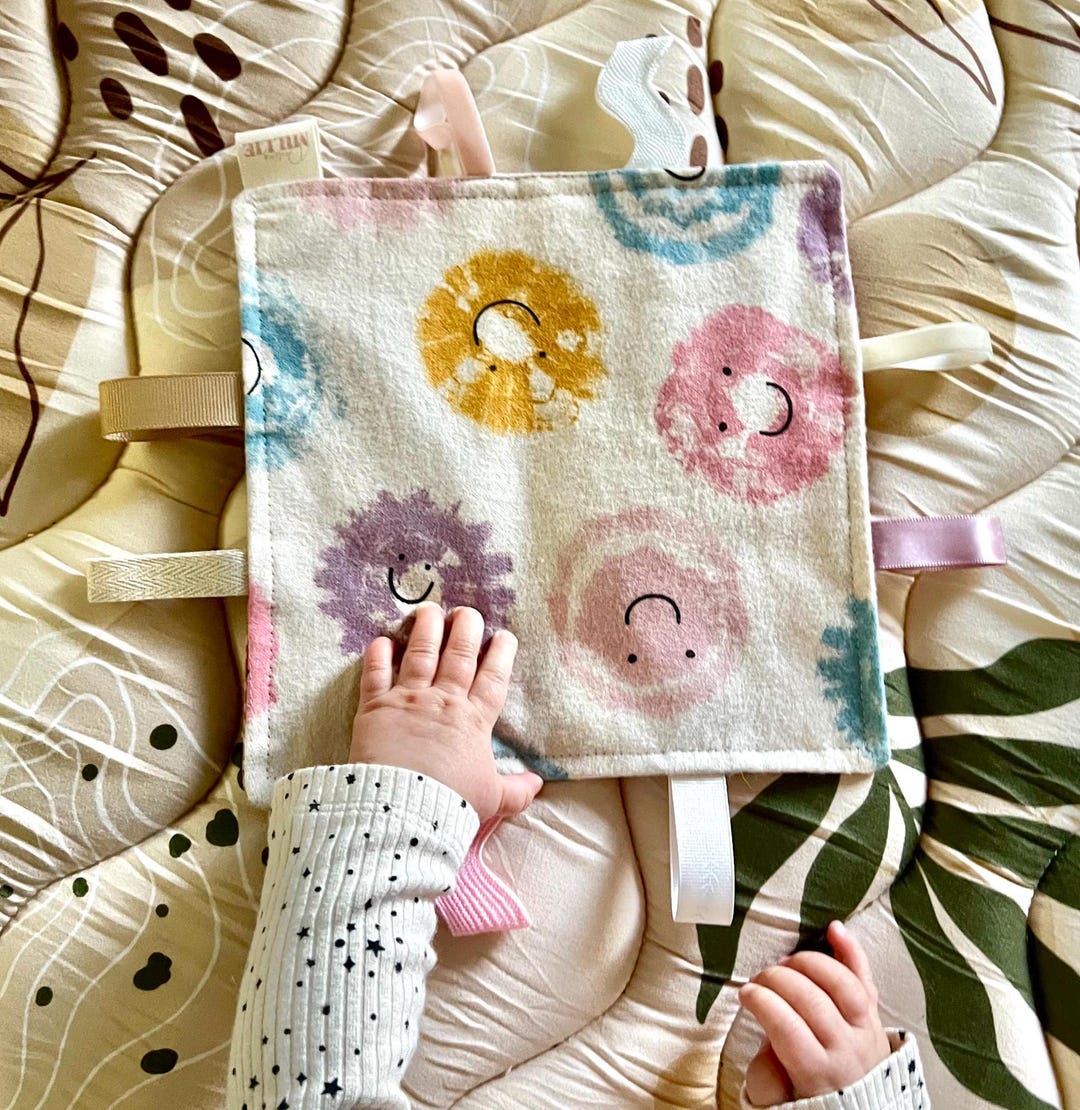 Crinkle Paper Sensory Toy, Crinkle Square Baby Toy, Baby Shower Gift ...
