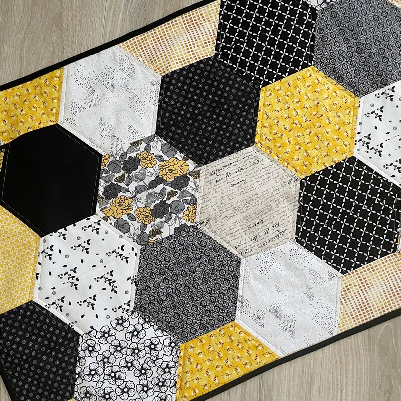 Hexagon Table Runner - Etsy