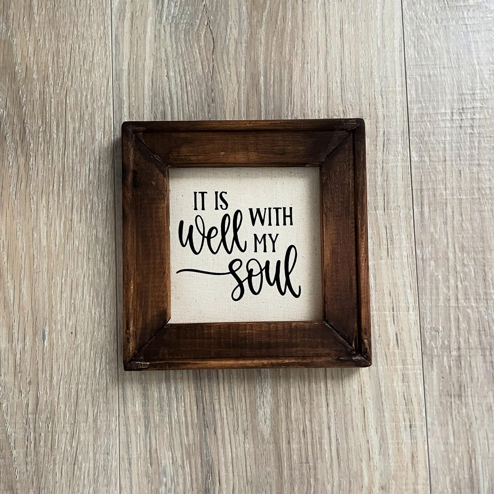 Christian Mini Wood Signs, Faith Based Wall Decor - Etsy
