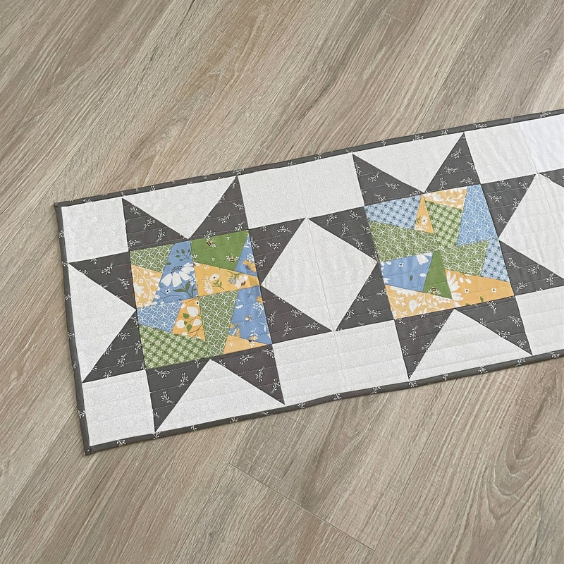 Quilted Table Runner - Etsy