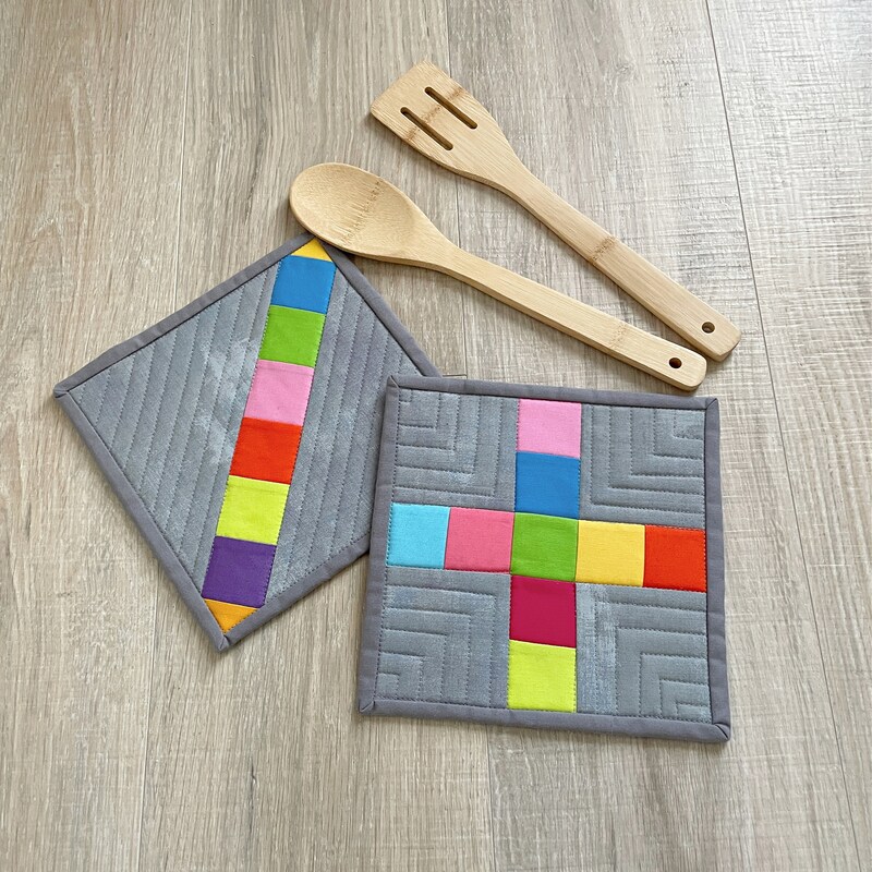 Quilted Pot Holders - Etsy
