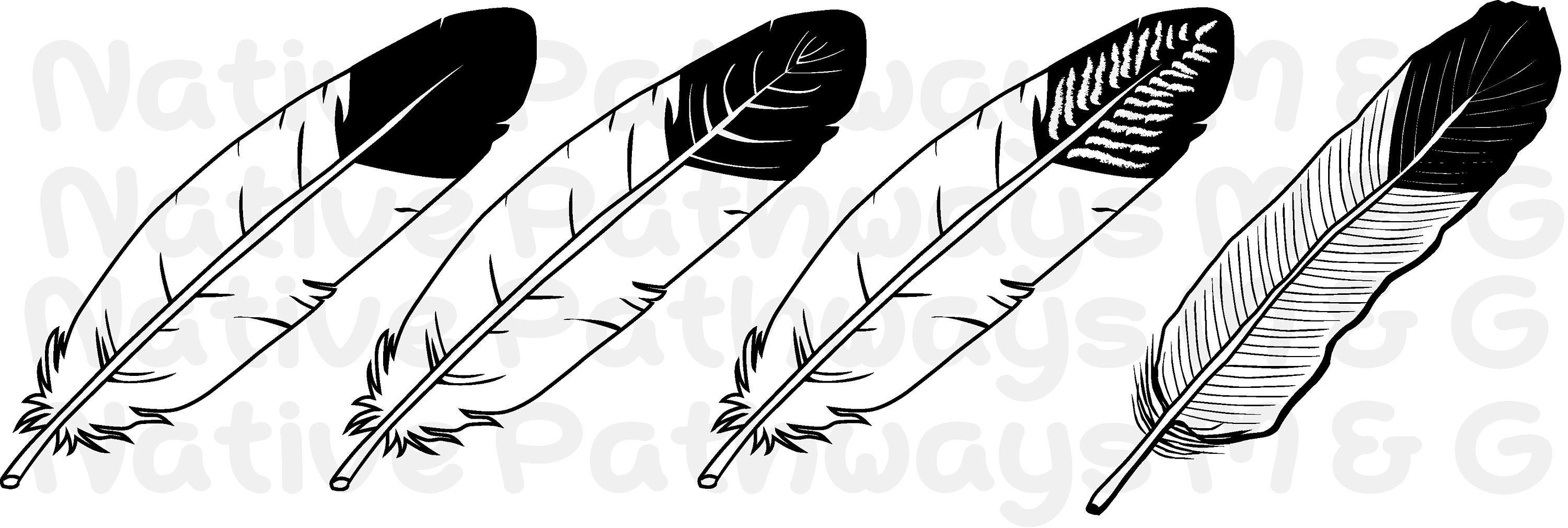 Eagle Feather Template