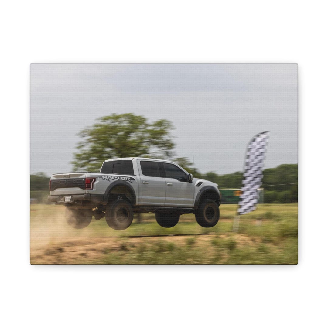 Ford Raptor Gen 2 Jump Canvas Print - Etsy