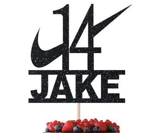 Nike Swoosh Cake Topper - Etsy UK