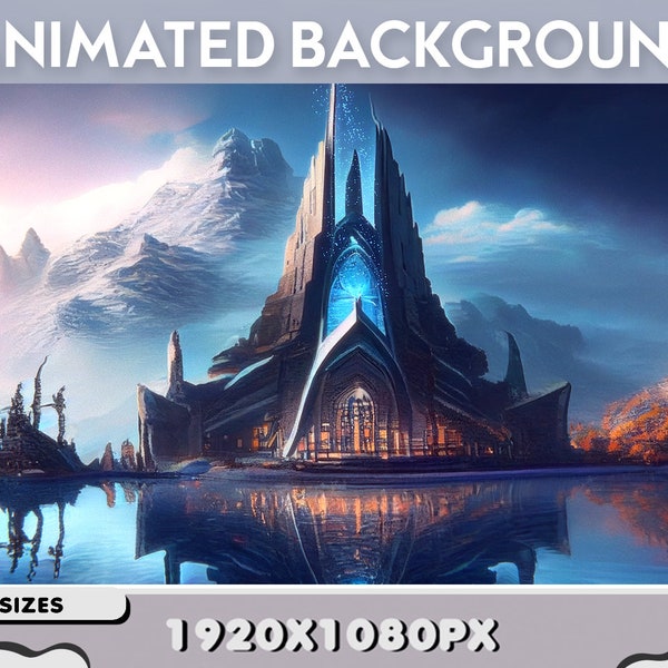 Castle Animated Background - Etsy