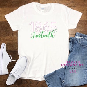 Juneteenth Tshirt/pink and Green Juneteenth Shirt - Etsy