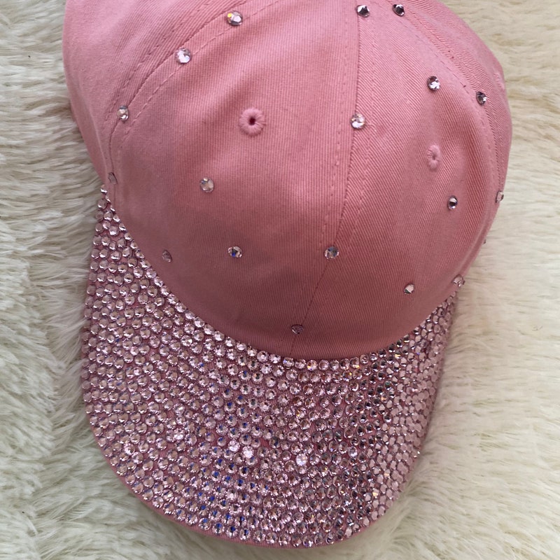 Rhinestone Cap - Etsy