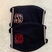 Monogram Face Mask Rhinestone Monogram Face Mask Women Face - Etsy