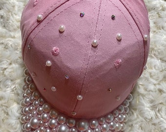 Pearl Baseball Hat - Etsy