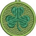 Shamrock Pendant/charm FSL Machine Embroidery File *DIGITAL DOWNLOAD ...