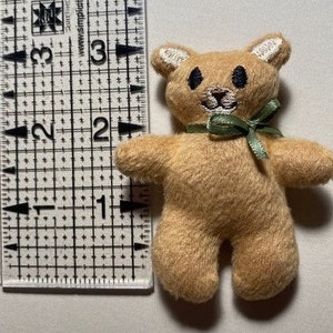 ITH Adorable Tiny Teddy Bear Plush Machine Embroidery *DIGITAL DOWNLOAD ...