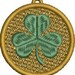 Shamrock Pendant/charm FSL Machine Embroidery File *DIGITAL DOWNLOAD ...