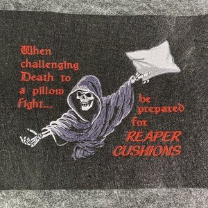 Punny Grim Reaper Machine Embroidery Design in 2 Sizes *DIGITAL ...